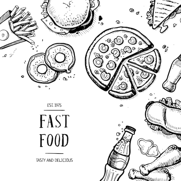 Delectable Fast Food Feast: A Mouthwatering Culinary Delight | Jiffy ...