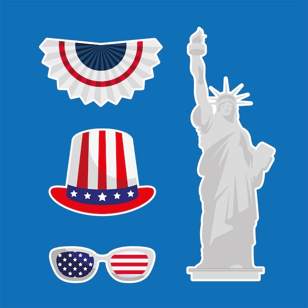 Iconic American Symbols: Patriotic Elements for Diverse Designs | Jiffy ...