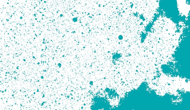 Vibrant Teal Splatter Texture with Scattered Droplets | Jiffy Designs
