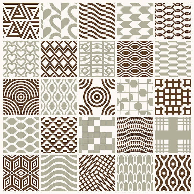Diverse Collection of Geometric Patterns and Textured Designs | Jiffy ...