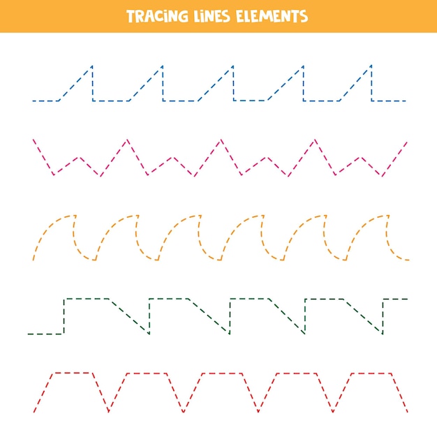 Tracing Wavy and Zigzag Lines for Fine Motor Skills | Jiffy Designs