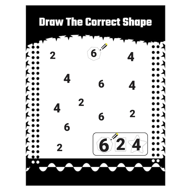 Geometric Shapes and Numbers: A Captivating Visual Puzzle | Jiffy Designs