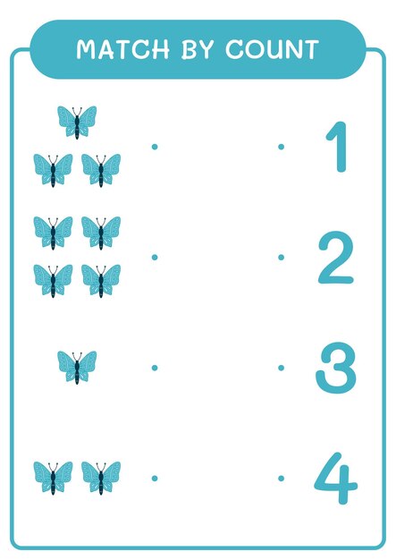 Delightful Butterfly Counting Activity for Young Learners | Jiffy Designs