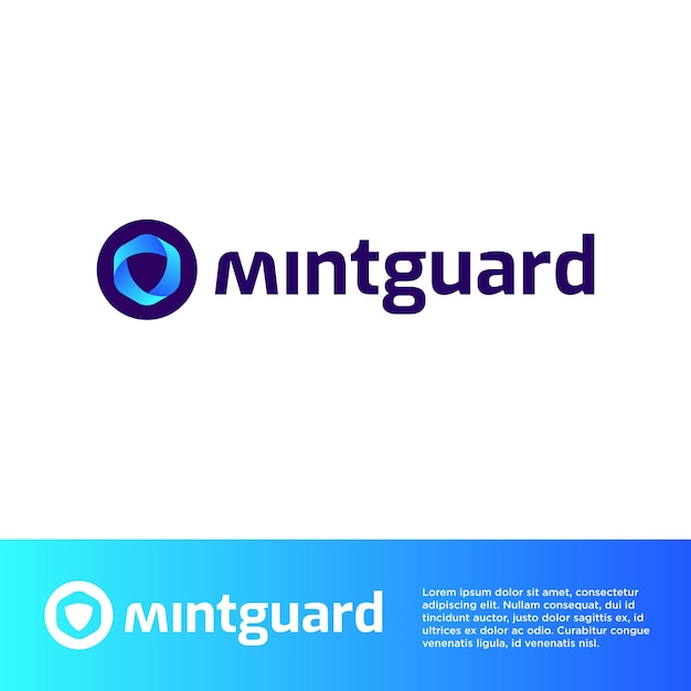Vibrant Mintguard Logo with Distinctive Circular Design | Jiffy Designs