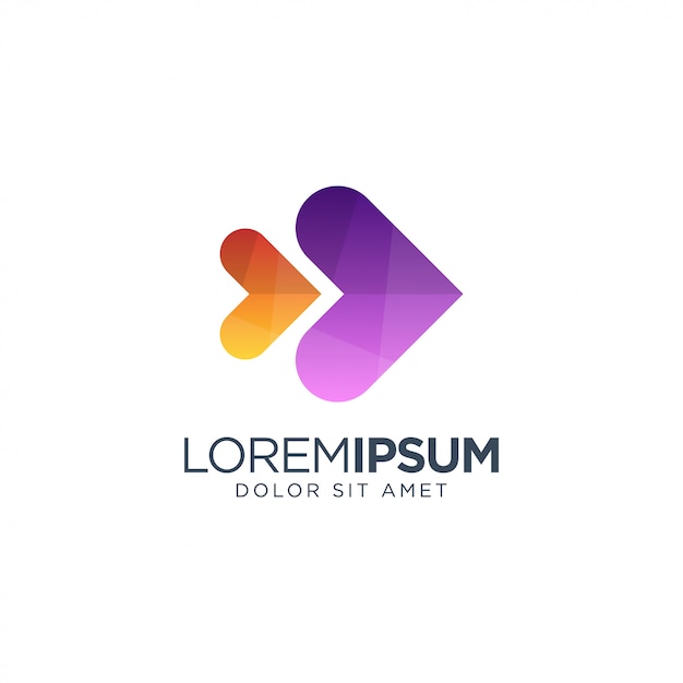 Vibrant Overlapping Arrows in Gradient Colors | Jiffy Designs