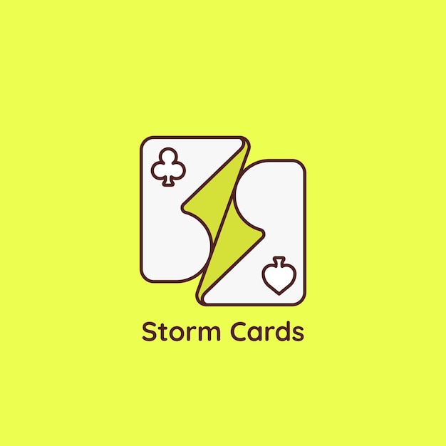 Dynamic and Vibrant Storm Cards Design | Jiffy Designs