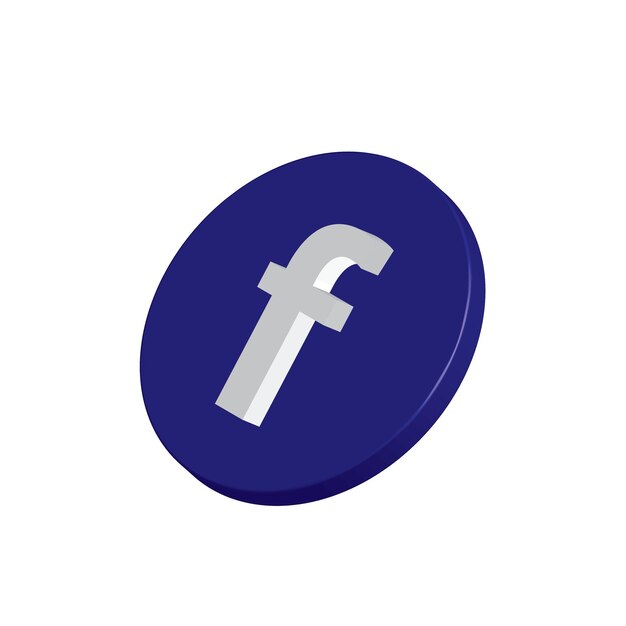 Iconic Blue and White Facebook Logo Symbol | Jiffy Designs