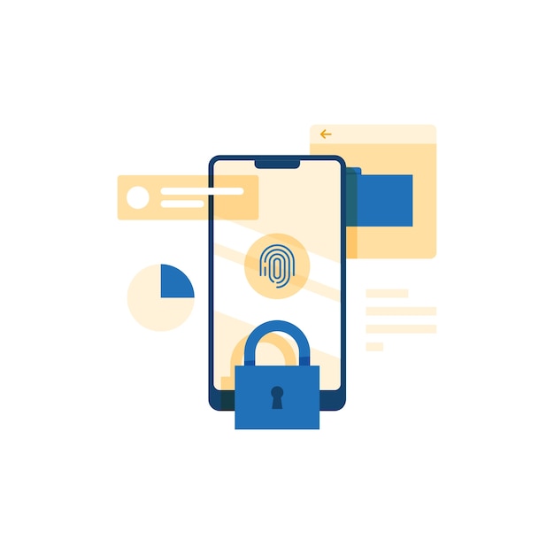 Secure Mobile Device with Biometric Authentication and Lock | Jiffy Designs