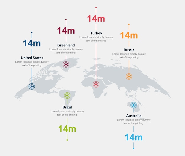 Global Distances: A Visualization of World Landmarks and Measurements ...