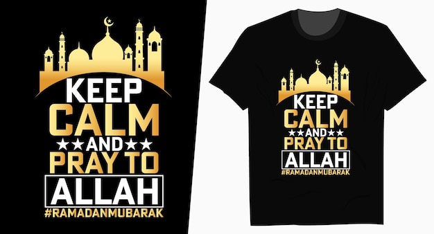Inspiring Islamic Mosque Silhouette with Motivational Slogan | Jiffy ...