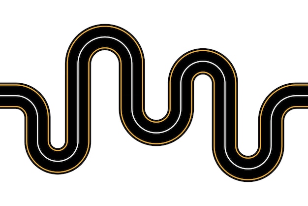 Bold and Sinuous Black and Gold Graphic Design | Jiffy Designs