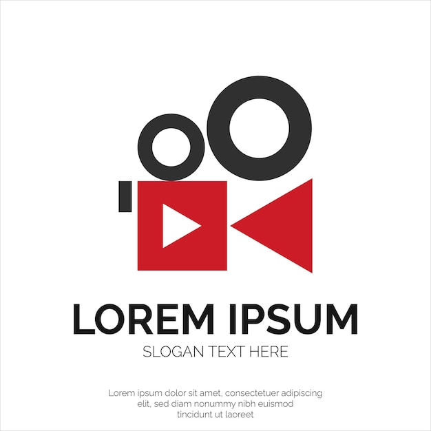 Minimalist Video Player Icon with Bold Geometric Shapes | Jiffy Designs