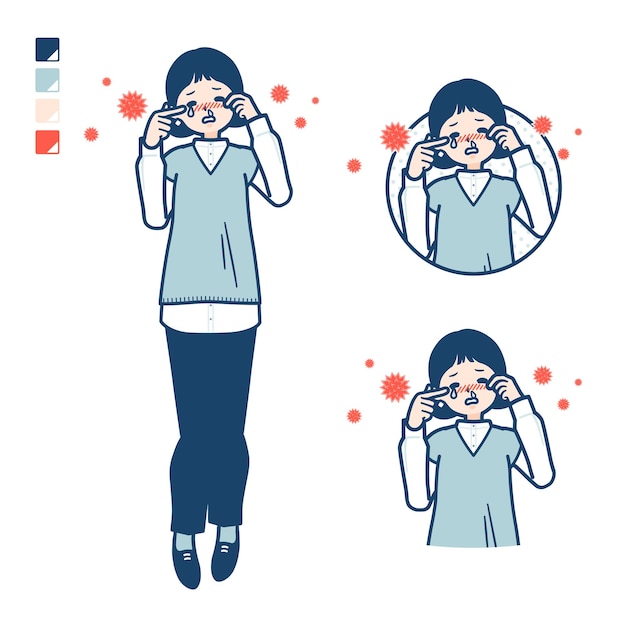 Expressive Anime Girl Illustrations with Diverse Poses and Styles ...