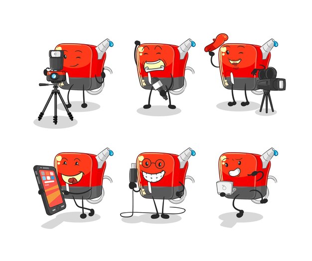 Vibrant Collection of Versatile Cartoon Camera Characters | Jiffy Designs