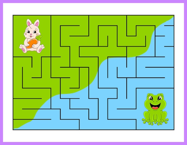 Playful Maze Adventure with Cute Animal Friends | Jiffy Designs