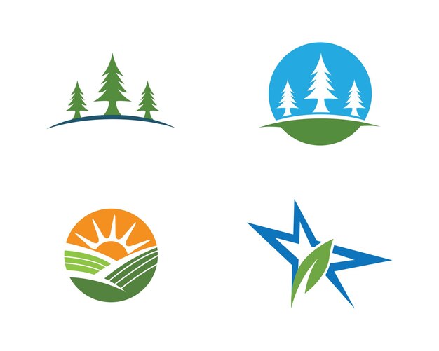 Vibrant Nature-Inspired Symbols for Versatile Design Needs | Jiffy Designs