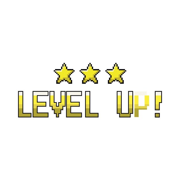 Leveling Up with Vibrant Pixelated Stars | Jiffy Designs