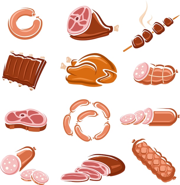 Diverse Meat and Protein Collection: Delectable Culinary Essentials ...