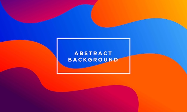 Vibrant Fluid Shapes in Striking Color Contrast | Jiffy Designs