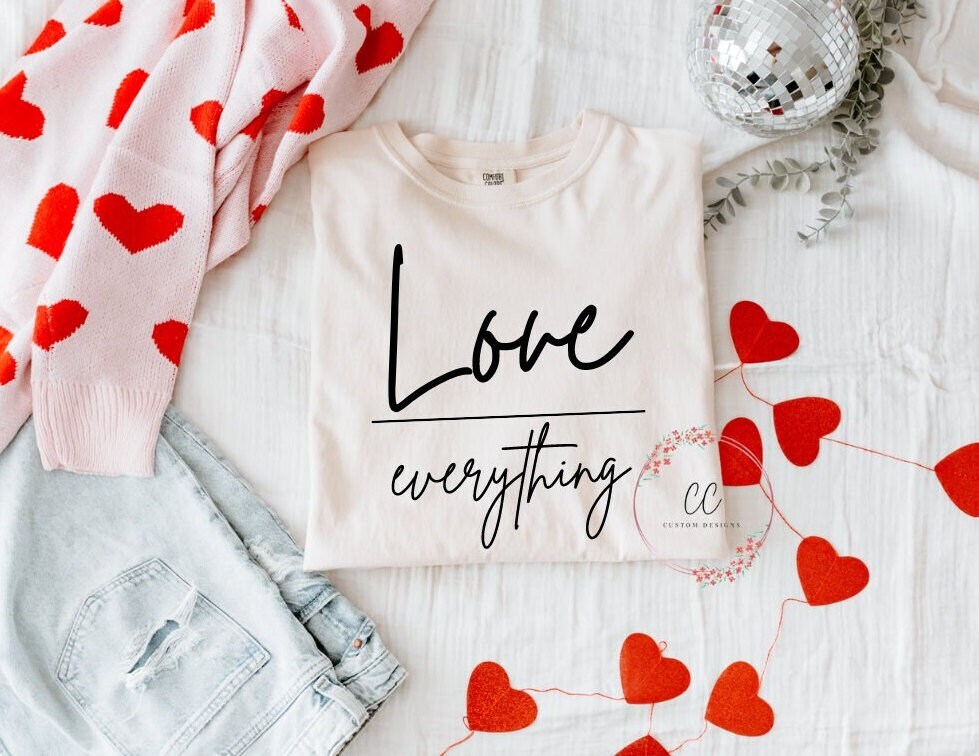 Love Over Everything Svg, Love Svg, Faith Svg, Positive Svg, Good Vibes ...