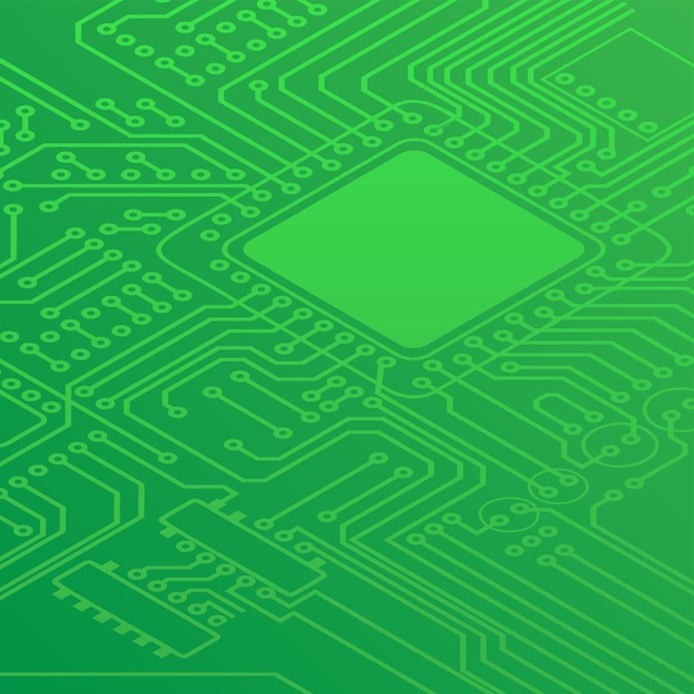 Vibrant Green Circuit Board Texture | Jiffy Designs