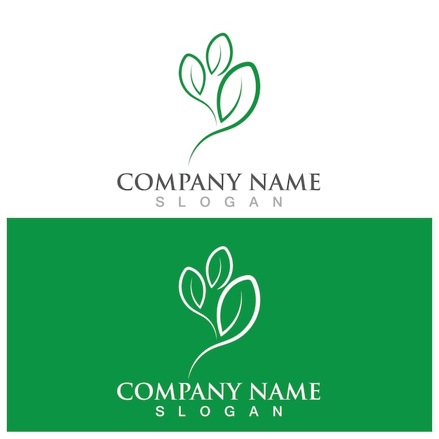 Elegant Leaf Emblem with Minimalist Typography | Jiffy Designs