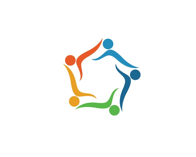 Vibrant Silhouettes Forming a Unified Community Symbol | Jiffy Designs