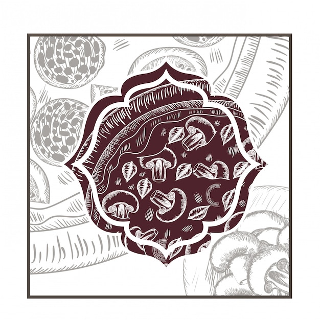 Intricate Floral Design with Curling Vines and Leaves | Jiffy Designs