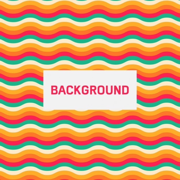 Vibrant Wavy Rainbow Stripes with 'Background' Text Overlay | Jiffy Designs