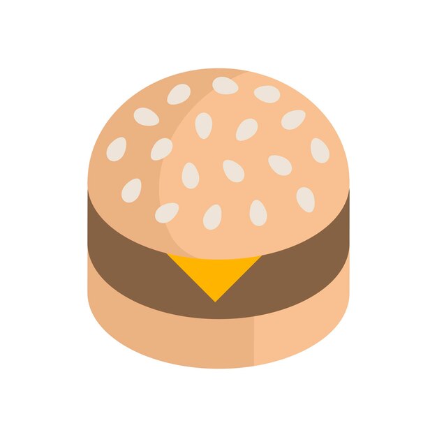 Vibrant Polka Dot Hamburger Illustration | Jiffy Designs