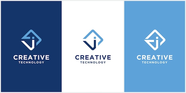 Minimalist Technology Brand Logos with Geometric Shapes | Jiffy Designs