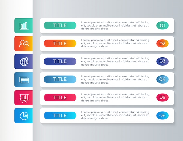 Vibrant Infographic Tiles with Engaging Iconography and Text | Jiffy ...