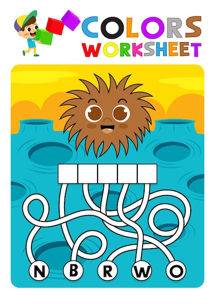 Vibrant Sea Creature Maze: Discover the Colorful World | Jiffy Designs