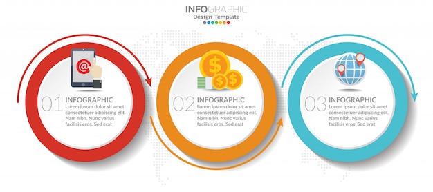 Vibrant Infographic Design with Iconic Symbols and Descriptive Text ...