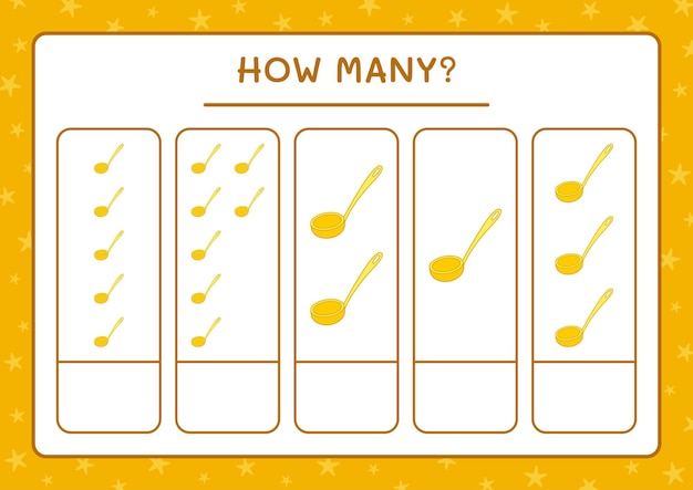 Counting Spoons: A Playful Math Activity | Jiffy Designs