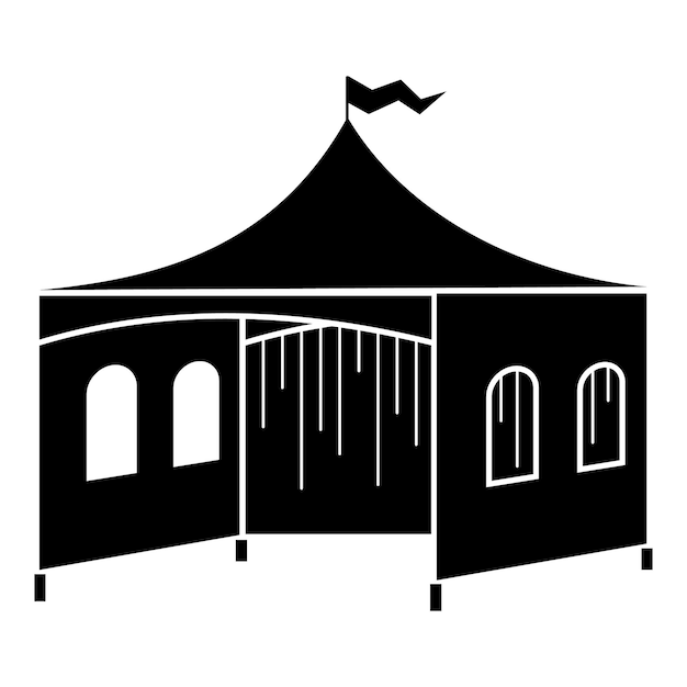 Elegant Outdoor Canopy Tent with Arched Entrances | Jiffy Designs