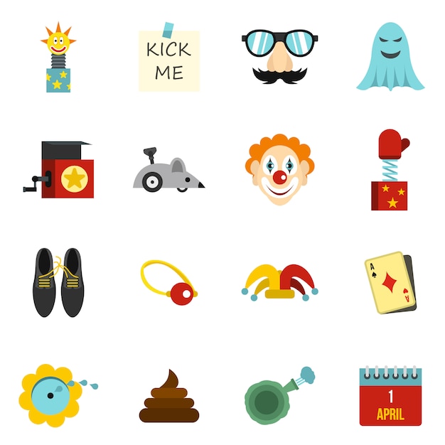 Vibrant Quirky Icon Collection with Diverse Designs and Illustrations ...