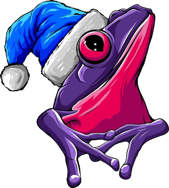 Vibrant Jester Frog with Whimsical Expression and Colorful Attire ...