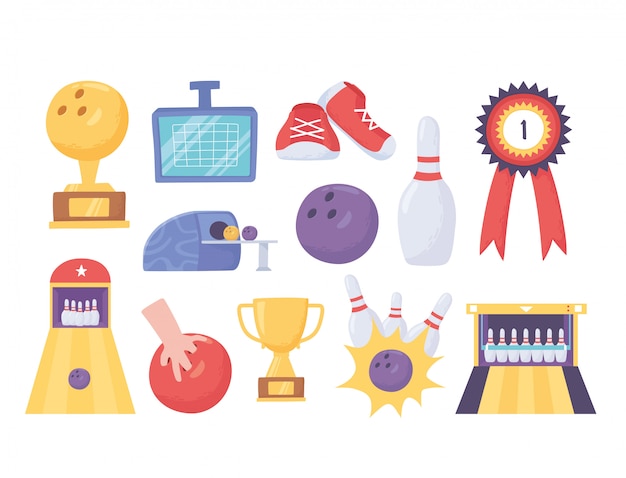 Vibrant Collection of Iconic Bowling Sports Memorabilia | Jiffy Designs