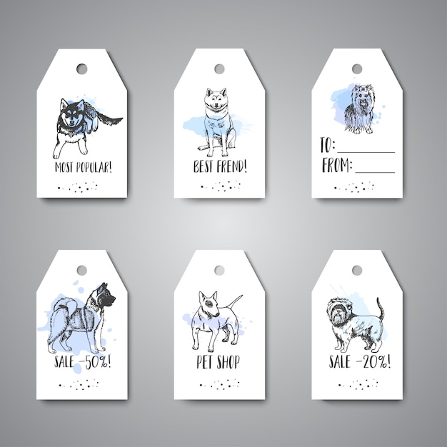 Whimsical Animal Gift Tags with Playful Illustrations | Jiffy Designs