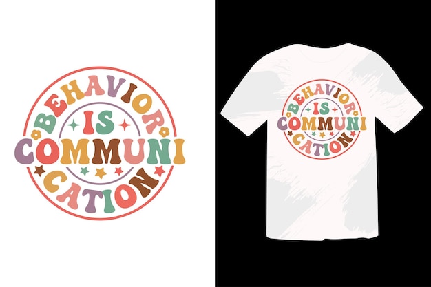 Vibrant Retro-Inspired Behavioral Communication Slogan Graphic | Jiffy ...