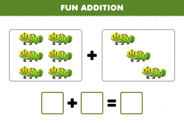 Playful Frog Addition: Counting Cute Critters in Green | Jiffy Designs