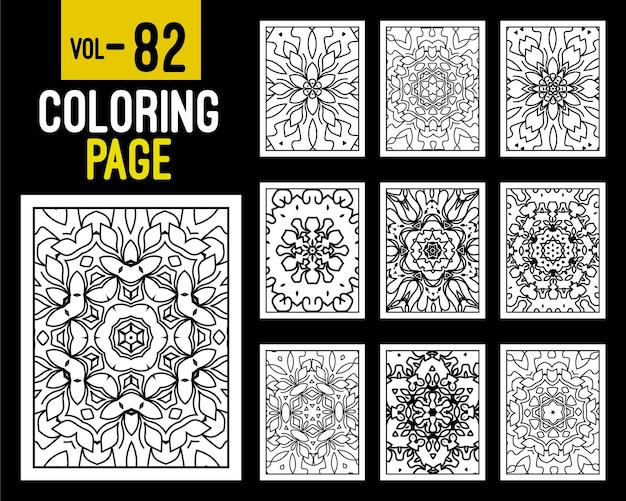 Intricate Floral Designs: A Captivating Coloring Page Collection ...