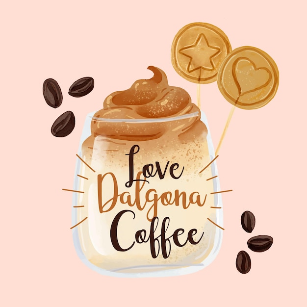 Delightful Daigona Coffee Treat with Festive Accents | Jiffy Designs
