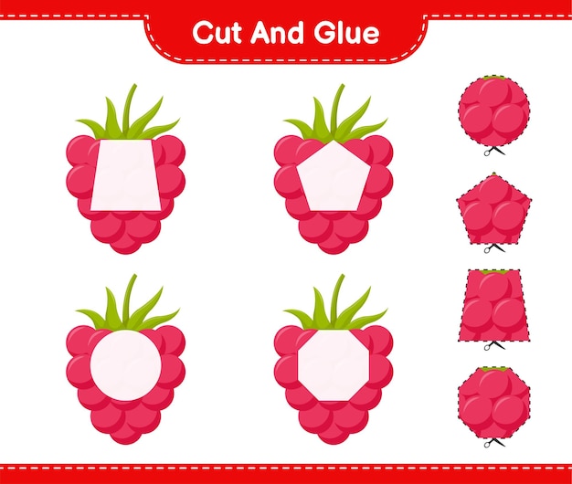 Vibrant Raspberry Shapes for Creative Projects | Jiffy Designs