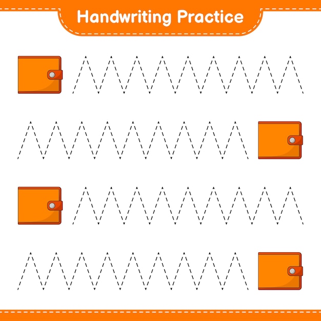 Handwriting Practice with Zig-Zag Patterns and Orange Notebooks | Jiffy ...