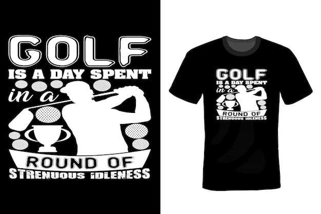 Golf: A Day Spent in a Round of Strenuous Fitness | Jiffy Designs