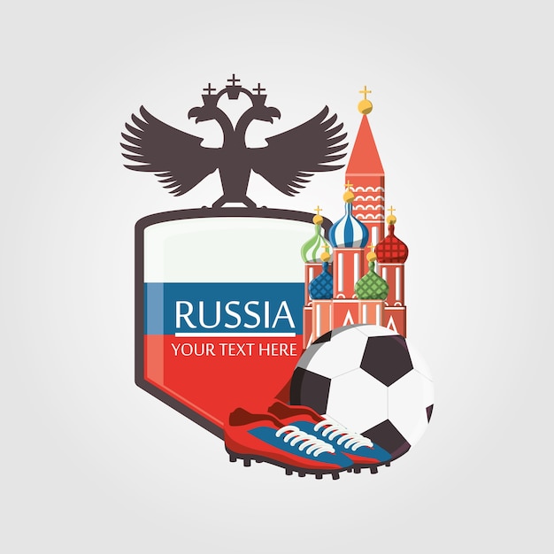Iconic Russian Crest and Soccer Gear Showcase National Pride | Jiffy ...
