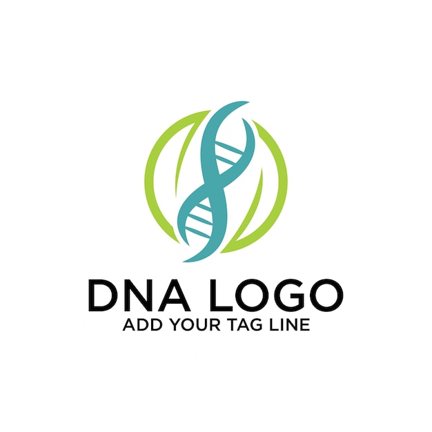 DNA Helix Logo with Vibrant Swirls and Tagline | Jiffy Designs