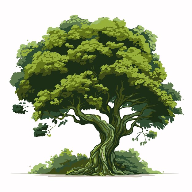 Majestic Verdant Tree, a Nature's Masterpiece | Jiffy Designs